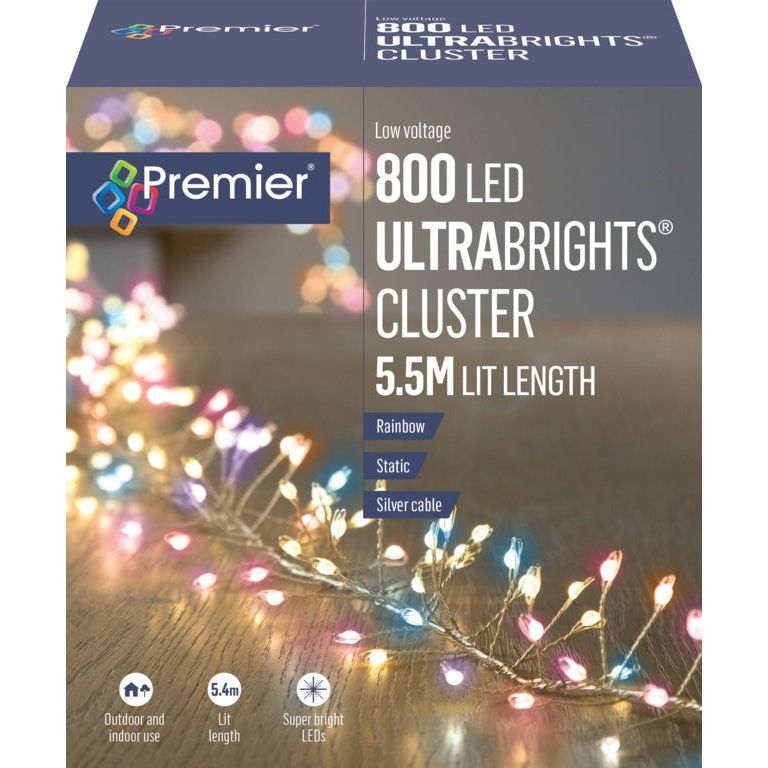800 LED Ultrabright Cluster Lights — Decorationsonline.co.uk